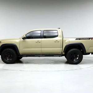 Truck Decal Sticker for 4x4 Tacoma. Black, White, Red Color Scheme ...