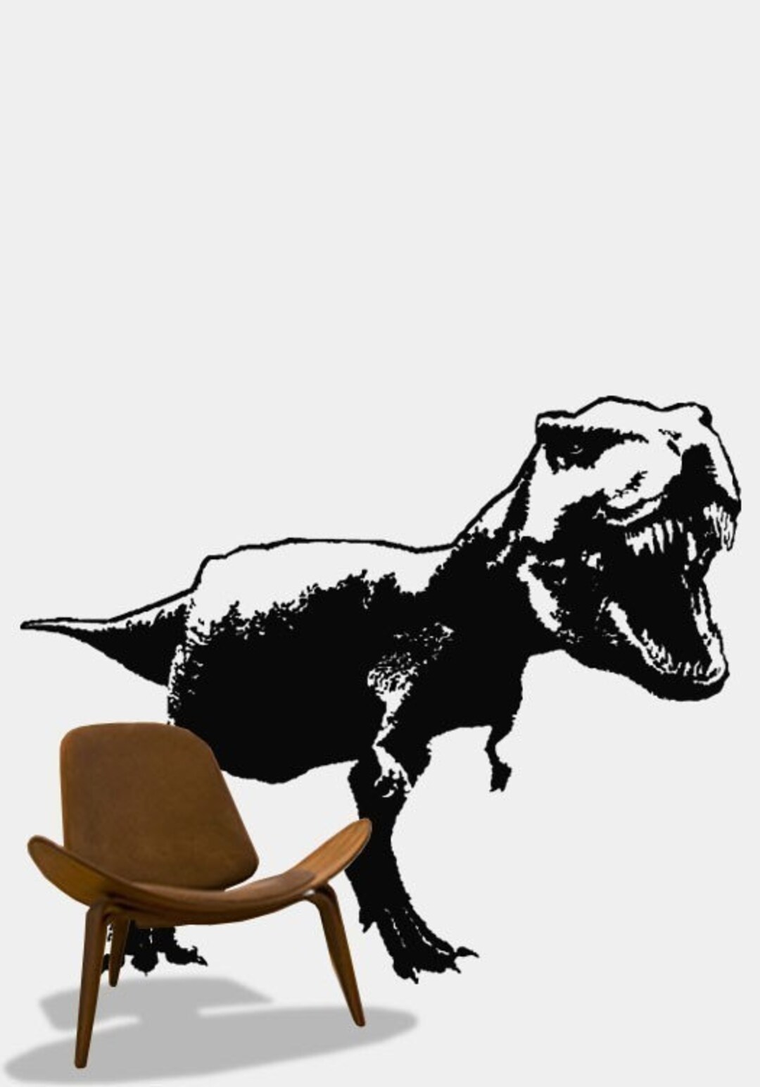 Vinyl Wall Art Decal Sticker T Rex Dinosaur Tyrannosaurus Rex 139s - Etsy