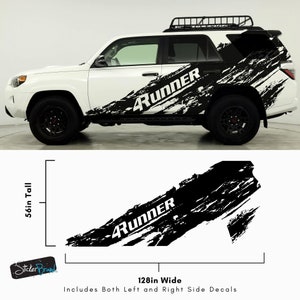 Mud Splash Vinyl Car Graphic Sticker for 4runner. Set of 2. 4 Runner ...