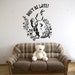 Vinyl Wall Decal Sticker White Rabbit Osdc611m - Etsy