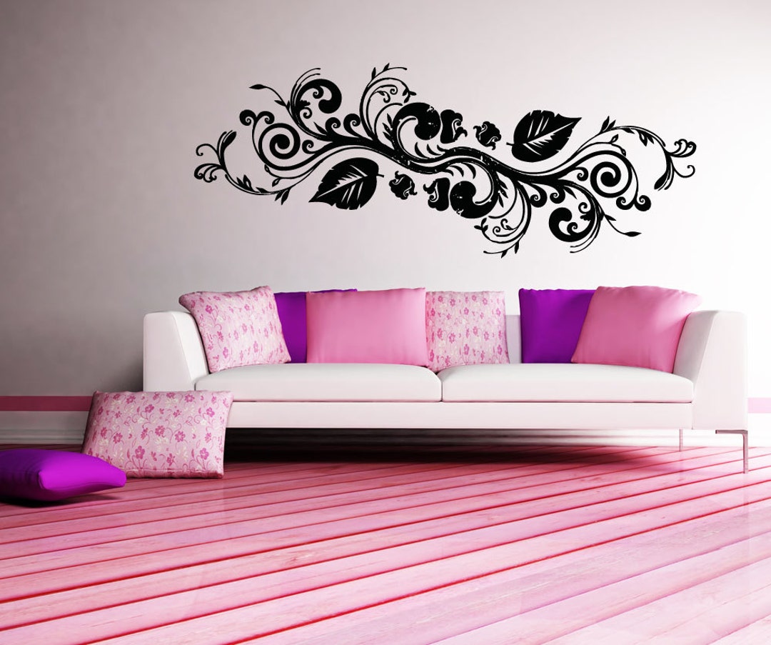 Vinyl Wall Decal Sticker Decorative Vine Osaa1208s - Etsy
