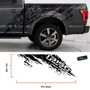 Mud Splash Vinyl Car Graphic Sticker. Set of 2. F150 off Road Design ...