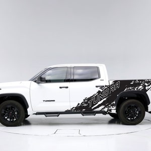 Truck Mud Splash Vinyl Car Graphic Sticker for Tundra. Set of 2. Tundra ...