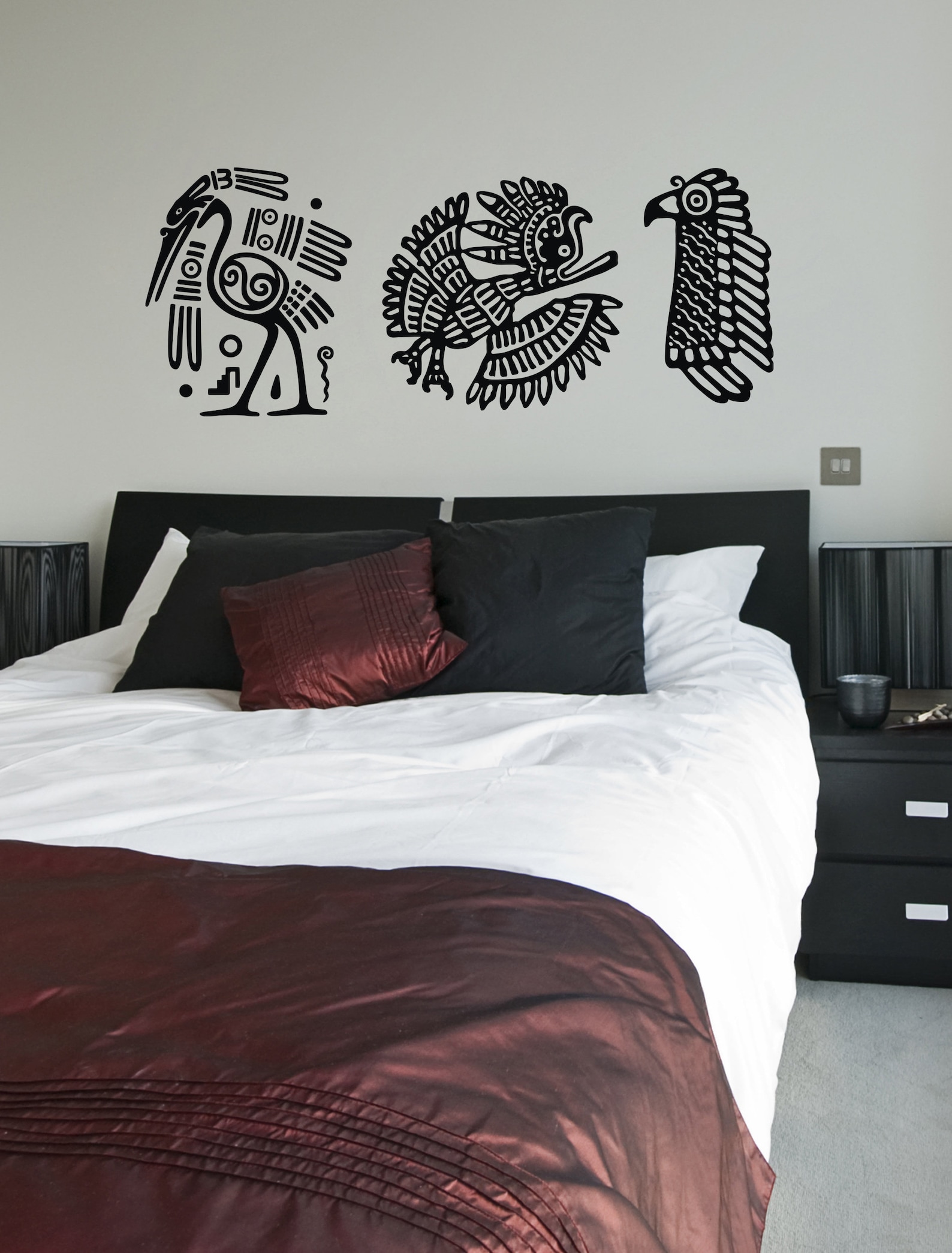 Mayan Animal Hieroglyphics symbols Vinyl Wall Art Decal | Etsy