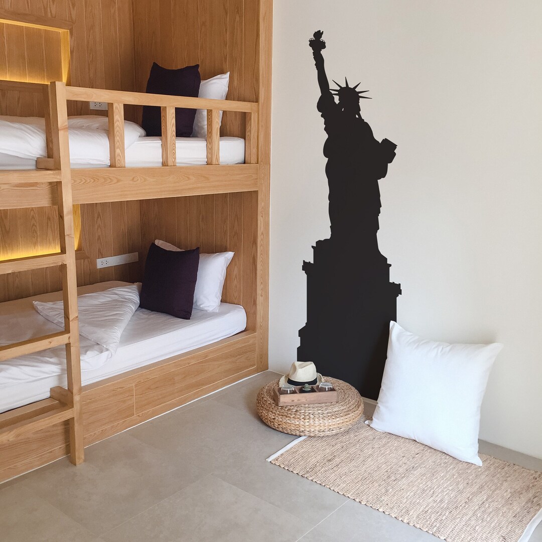 Statue of Liberty Wall Decal Sticker. NYC, New York City Vinyl Wall ...