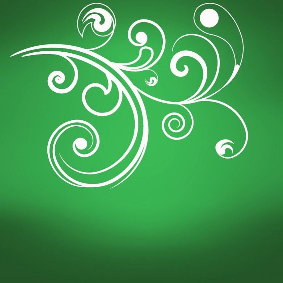 Vinyl Wall Art Decal Sticker Swirl Loops Decor Item 500A - Etsy