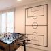 Soccer Field Wall Decal. Football Pitch Wall Decal Sticker. Coach Play ...