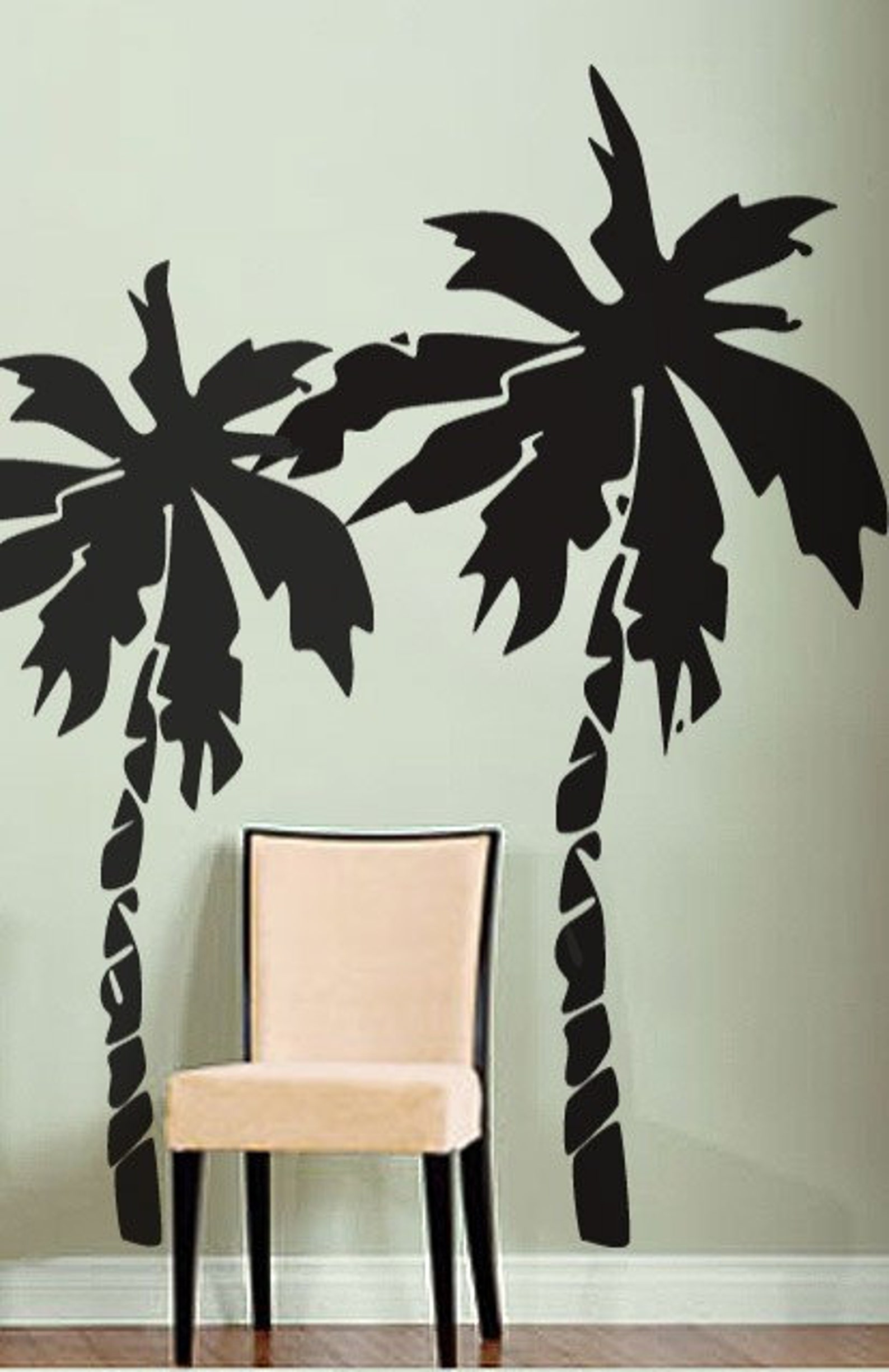 Florida Palm Trees Wall Decal. Tropical Home Decor. Palm Tree | Etsy