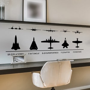 SR-71 Blackbird, F-14 Tomcat, B-29 Superfortress, F-22 Raptor, P-51 ...