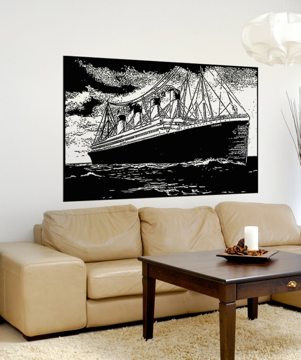 Vinyl Wall Decal Sticker Titanic at Sea 5283s | Etsy