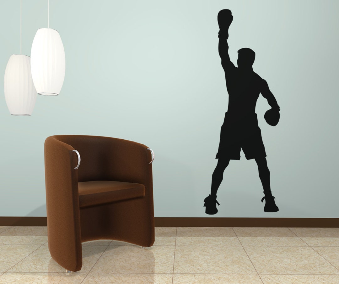 Vinyl Wall Decal Sticker Boxing Champion Osaa684s - Etsy