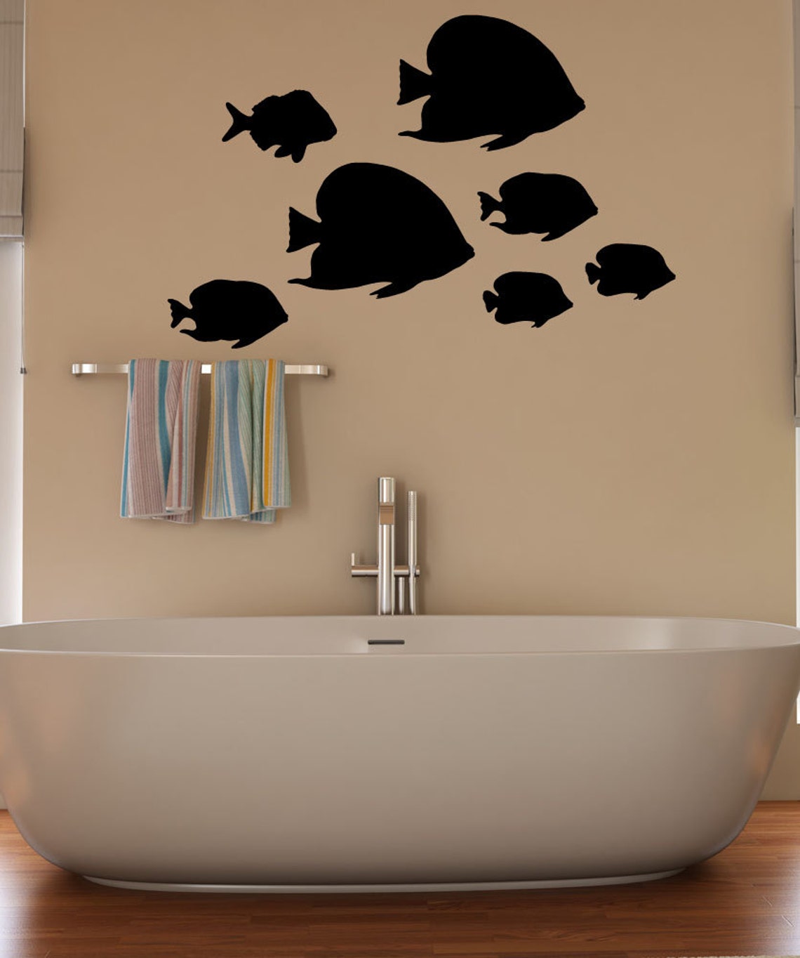 Vinyl Wall Decal Sticker Tropical Fish OSMB633B - Etsy