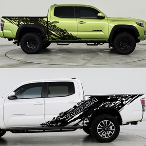 Truck Mud Splash Vinyl Car Graphic Sticker. for Tacoma 2005-2024. Set ...