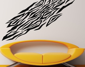 Zebra Print Decal - Etsy