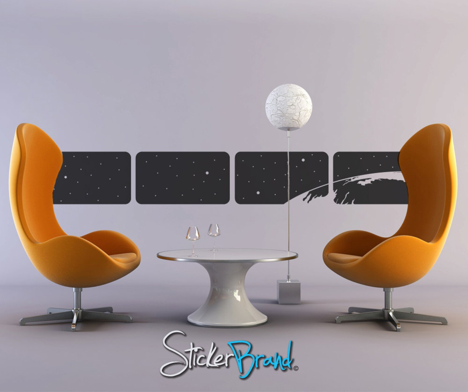 Vinyl Wall Decal Sticker Space From a Window Item OSMB104 - Etsy