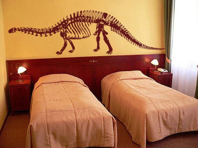 Vinyl Wall Sticker Broncosaurus Rex Dinosaur 33x120 Item 379m - Etsy