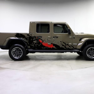 Overland Truck Graphic Decal Sticker, Custom Off-road Truck Sticker ...