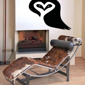 Vinyl Wall Decal Sticker Heart Owl Osaa1301m - Etsy