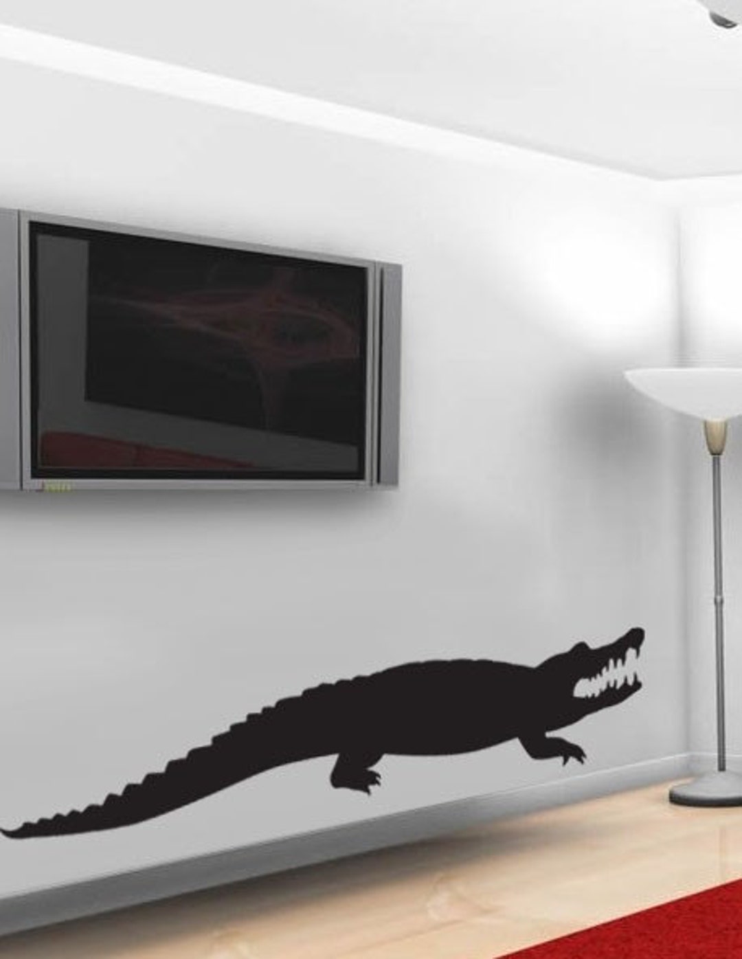 Alligator Crocodile Wall Decal From Stickerbrand. Great for - Etsy