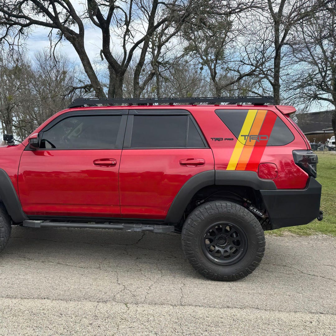 TRD Retro Racing Stripes Tacoma, Tundra, 4runner, FJ Cruiser. Ivan ...