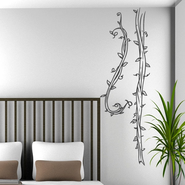 Vine Wall Decals - Etsy