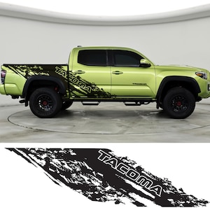 Truck Mud Splash Vinyl Car Graphic Sticker for Tacoma 2005-2024. Set of ...