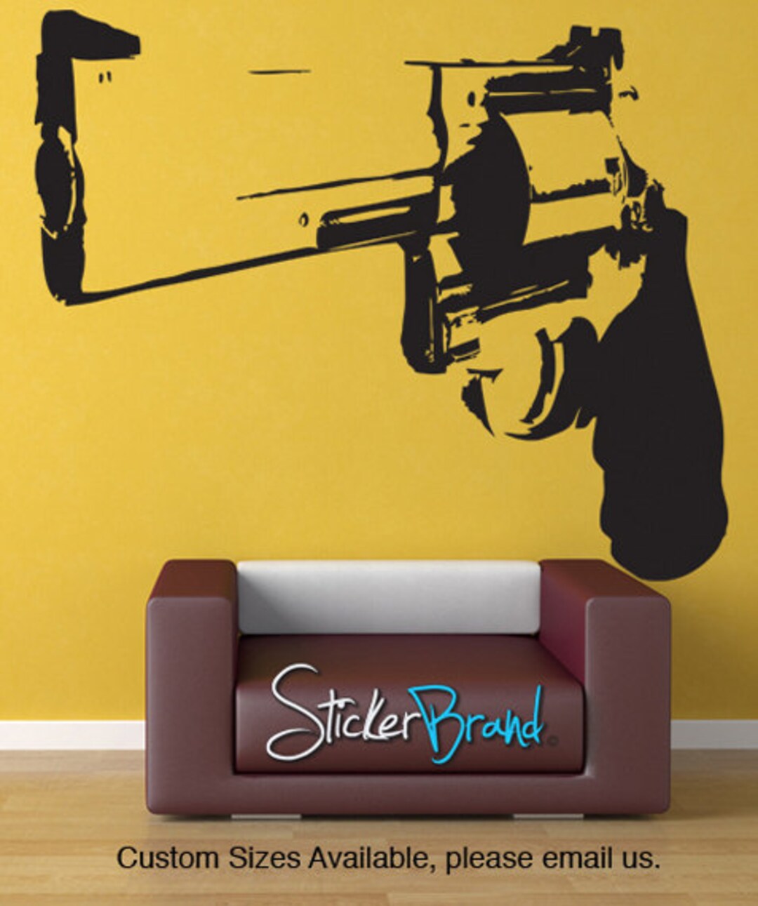 Vinyl Wall Decal Sticker 357 Magnum Weapon Gun JH172A - Etsy