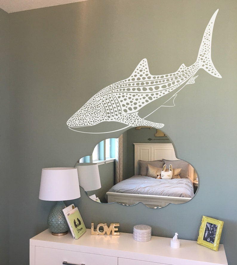 Wall Shark Decal Sticker. Ocean Animal Decor, Nursery Decor, Kid's Room ...