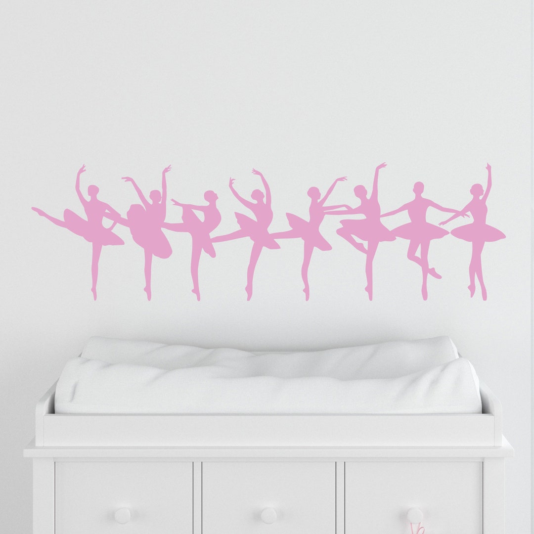 Ballerina Dancer Wall Decal Sticker. Gift for Dancer, Ballet, Children ...