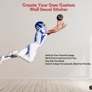 Custom Life Size Wall Decal - Personalized Photo, Die Cut Full Body ...