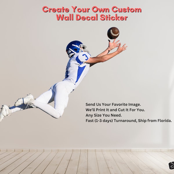 Wall Custom Fatheads - Etsy