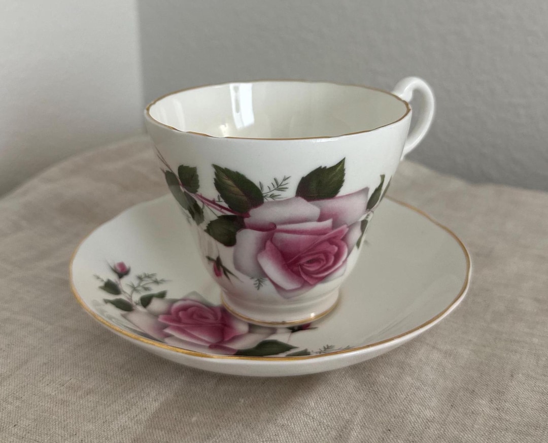 Royal Stuart Fine Bone China Tea Cup & Saucer - Made in England - Etsy