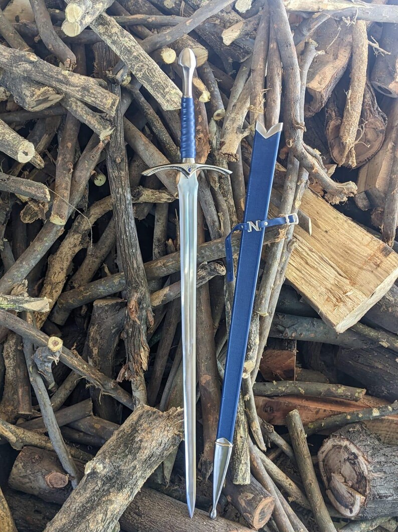 Glamdring Sword Replica | Gandalf Sword With Scabbard | Stainless Steel ...