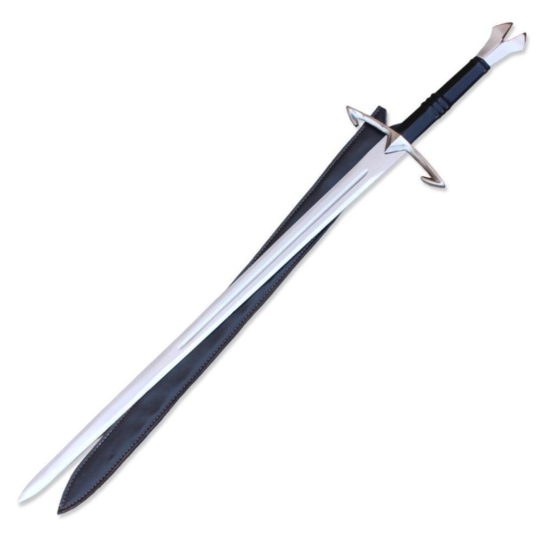 Handmade Black Death Gothic Sword, Medieval Replica Sword, Stainless ...