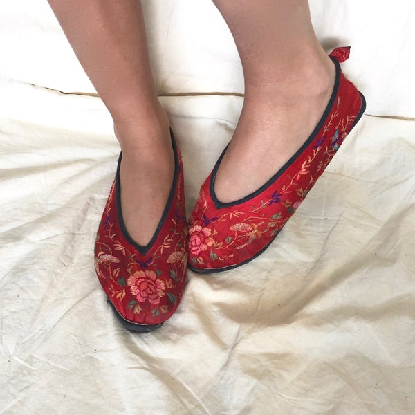 Chinese Slippers - Etsy