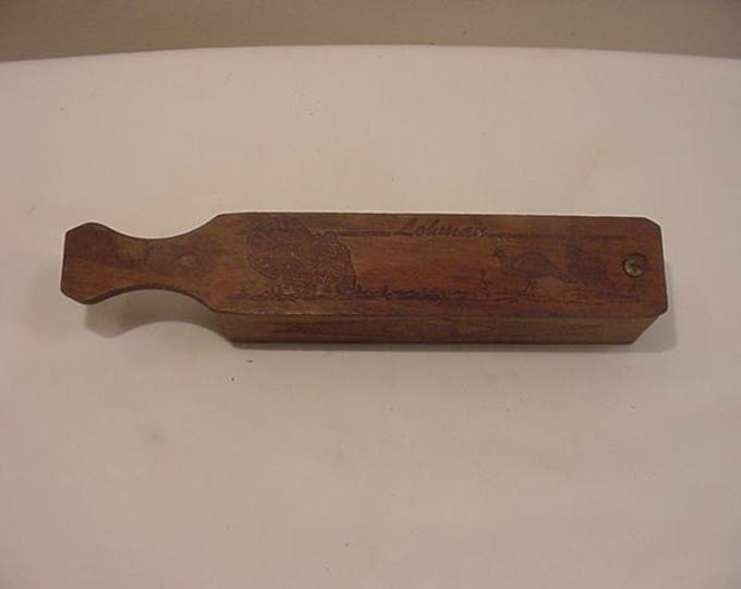 Vintage Lohman Wood Turkey Call Box 25 - 200 - Etsy