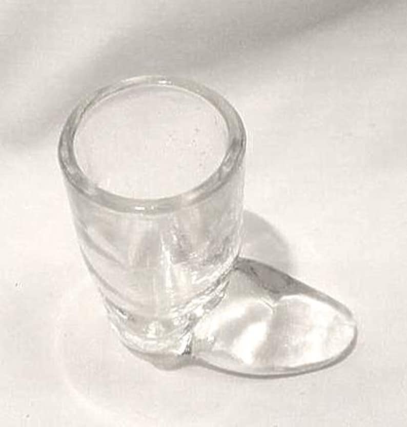 6 - Figural - Pressed - Glass - Shoe / Boot - Perfume / Cologne Bottles ...