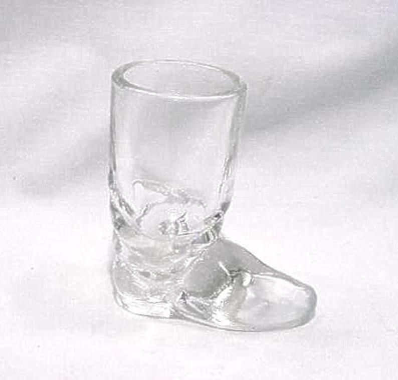 6 - Figural - Pressed - Glass - Shoe / Boot - Perfume / Cologne Bottles ...
