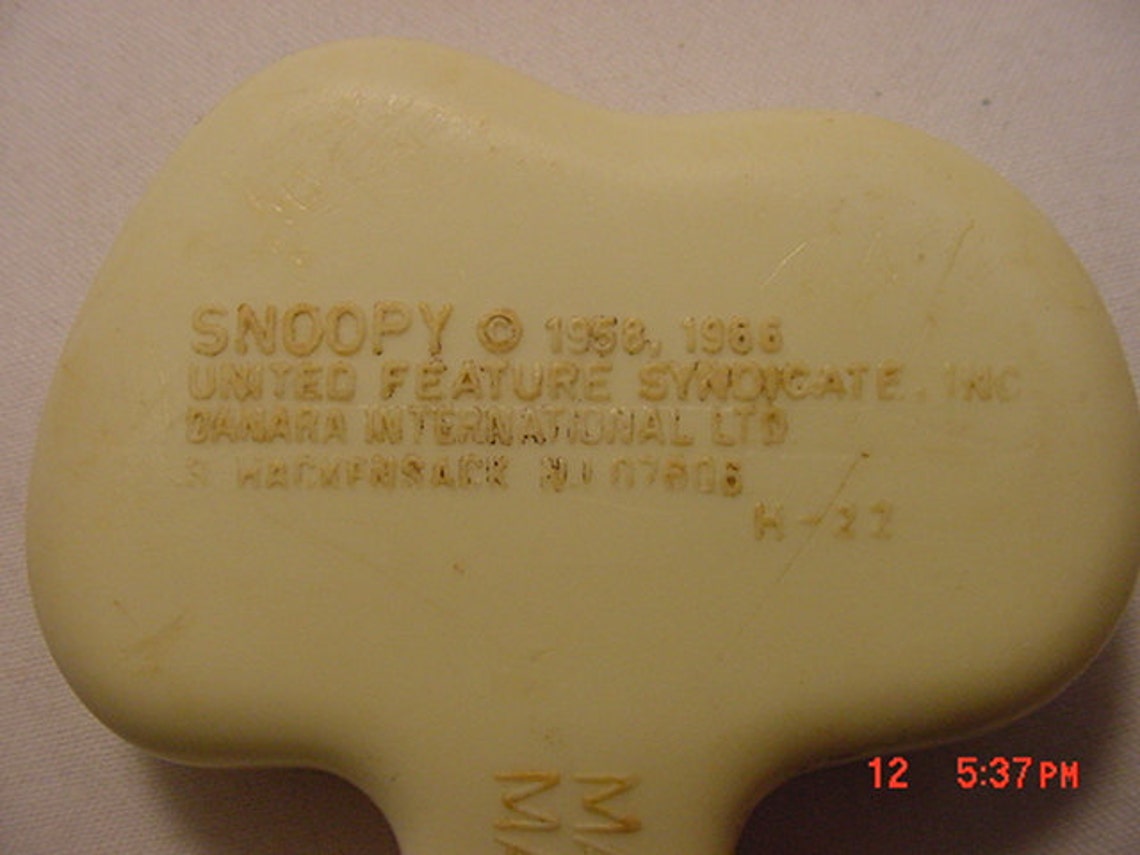 Vintage 1970's Snoopy Peanuts Gang Baby Rattle 16 808 - Etsy
