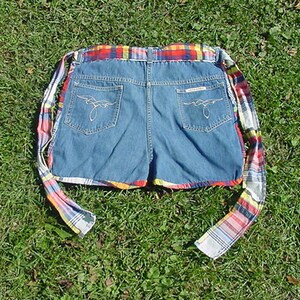 Vintage Hand Made Cactus Flower Blue Jeans Apron 19 - 964 - Etsy