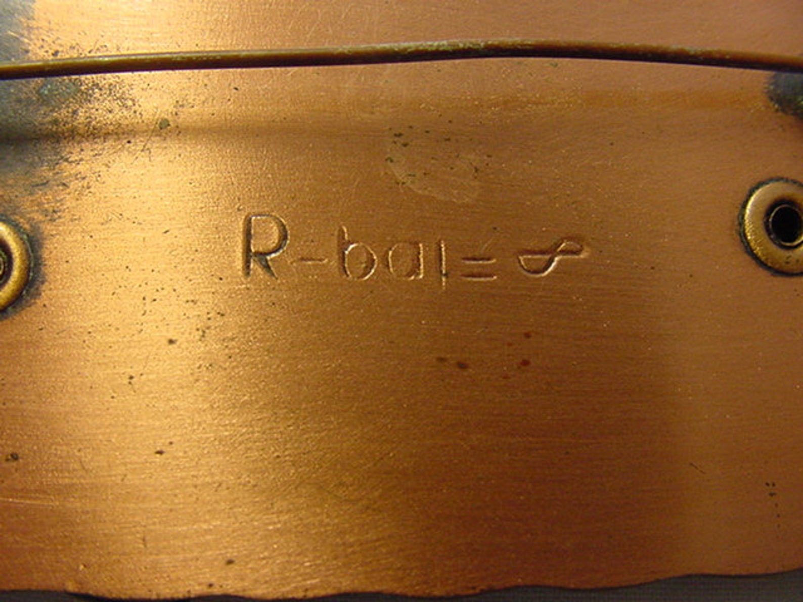 Vintage Artist Signed Copper Rectangle Leaf Brooch & Screw on Earrings ...