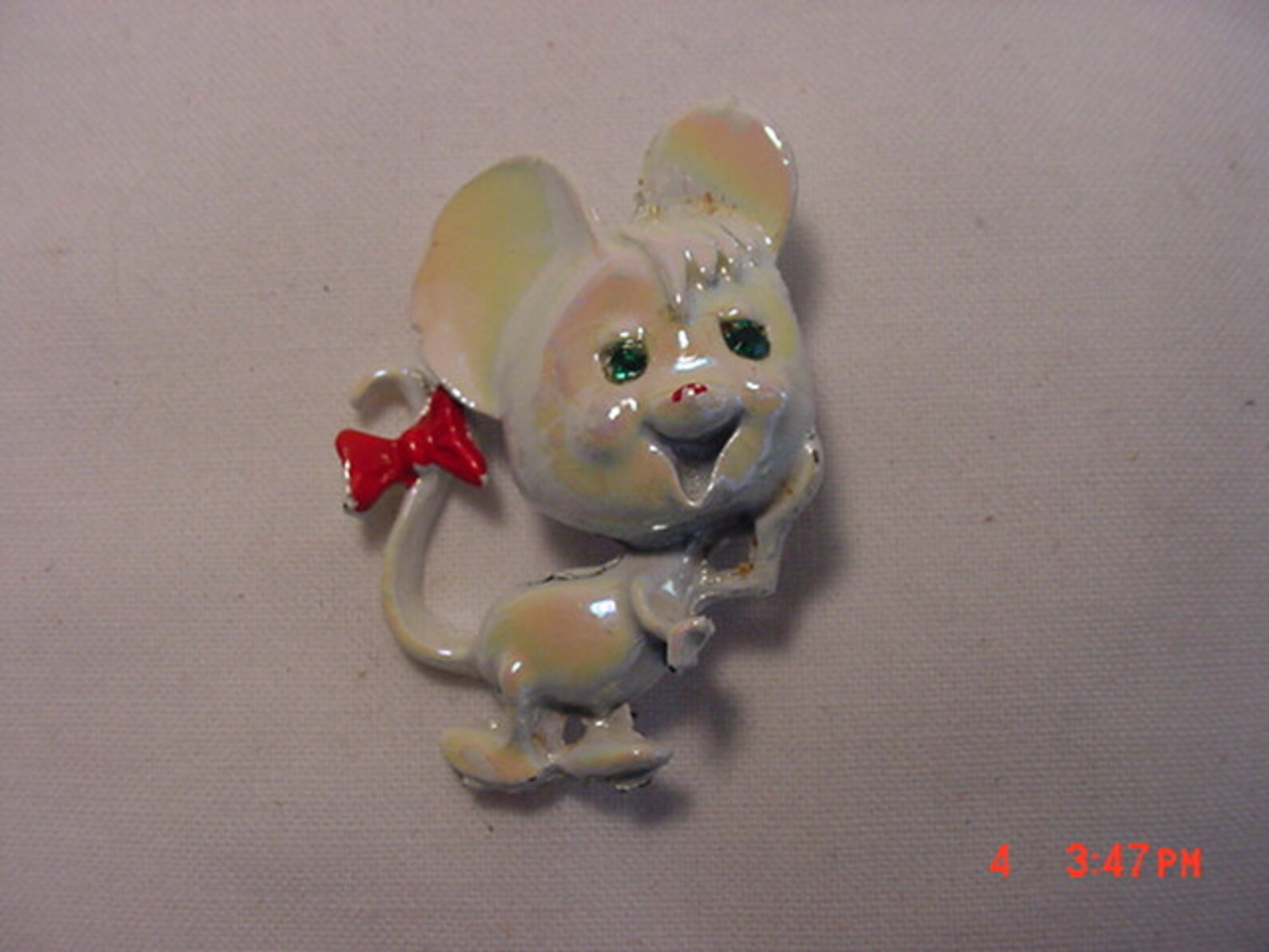 Vintage White Mice Scatter or Duet Pins 16 396 - Etsy