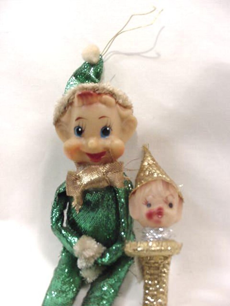 2 Vintage - Elf Knee Huggers - With Glitter Clothes 25 - 740 - Etsy