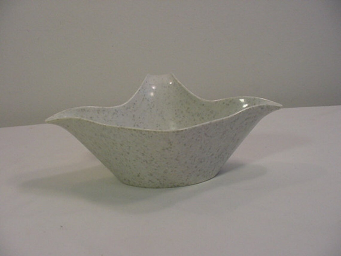 Vintage Splatter Gray Melmac Gravy Bowl Boat Server 21 3 - Etsy