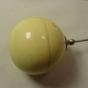 Vintage Set of Two Large Ball Orb Sphere End Hat Pins 19 206 - Etsy