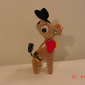 Vintage Googly Eyed Donkey - Mule Plush Toy 17 - 1382 - Etsy