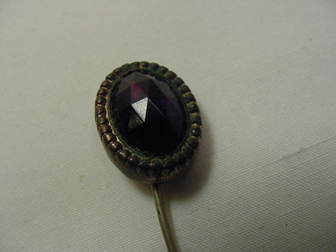 2 Vintage Rhinestone Stick Pins 18 1804 - Etsy