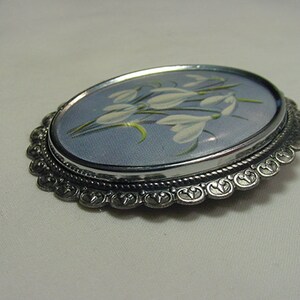 Vintage TLM Made in England Flower Brooch 18 - 1771 - Etsy