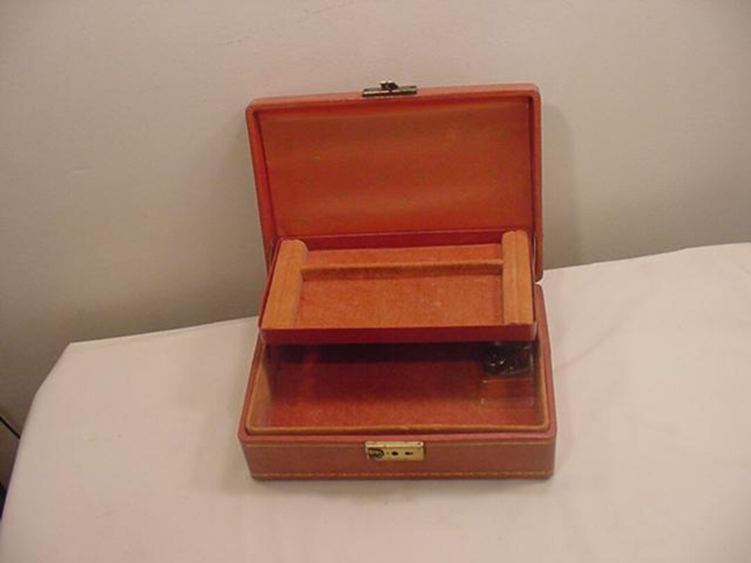 Vintage Musical Jewelry Box With Key for Lock 25 - 37 - Etsy