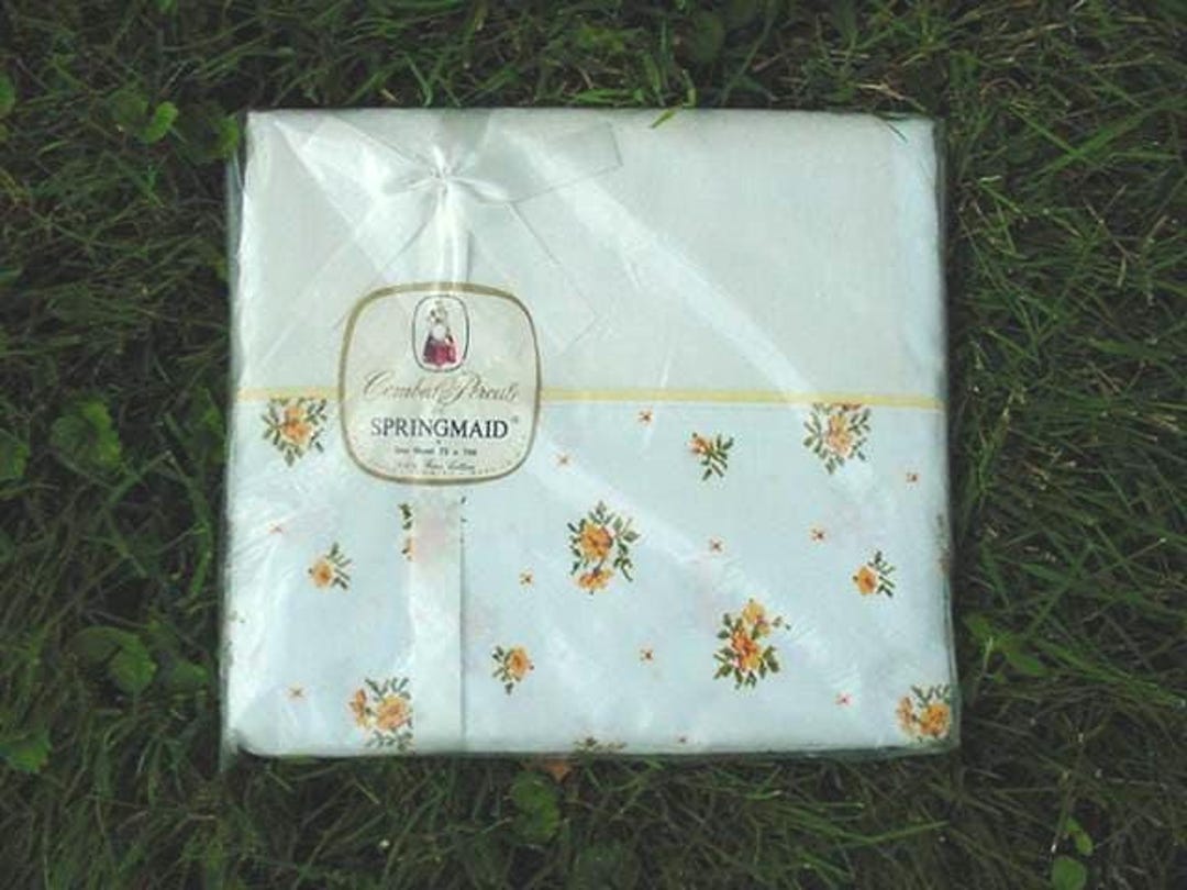 Vintage - Springmaid - Combined Percale - 100% Fine Cotton - Twin or ...